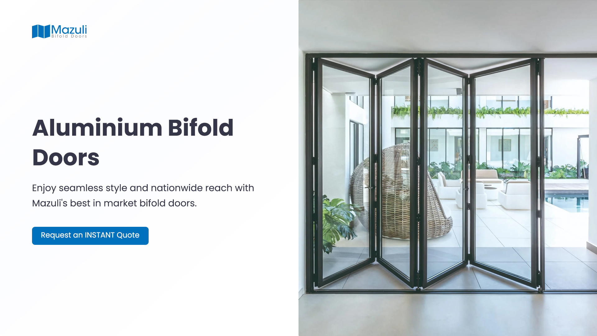 Mazuli - Aluminium Bifold Doors